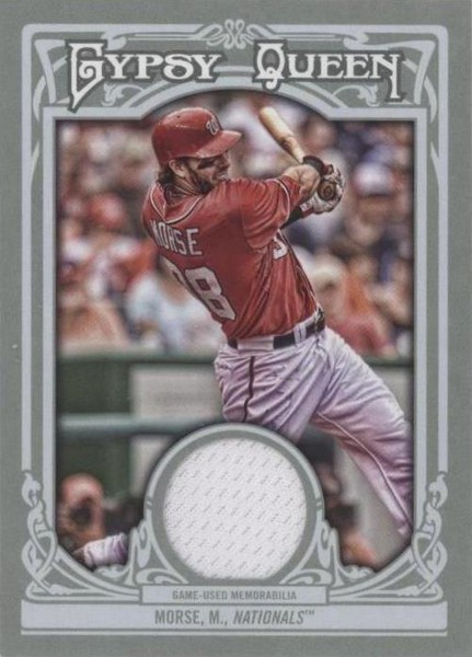 2013 Topps Gypsy Queen - Relics #GQR-MMR Mike Morse (MEM) for sale ...