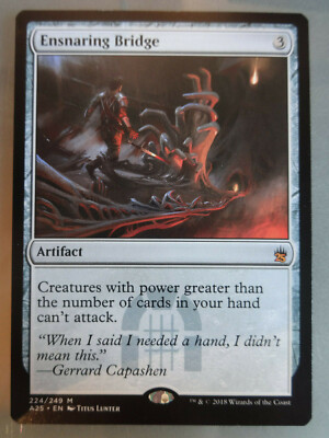 Ensnaring Bridge, Lebendige Brücke, Masters 25, M25, MTG, Magic ...