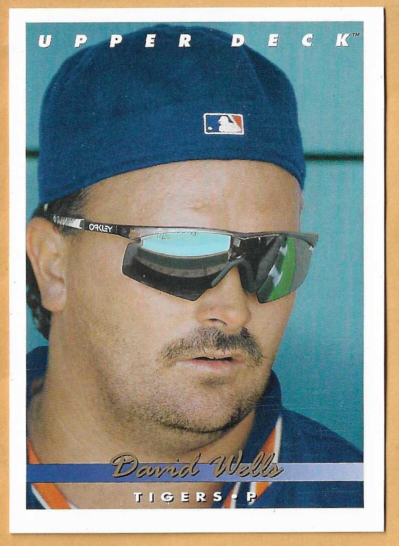 DAVID WELLS DETROIT TIGERS #699 - UPPER DECK NM-MT 1993 | eBay