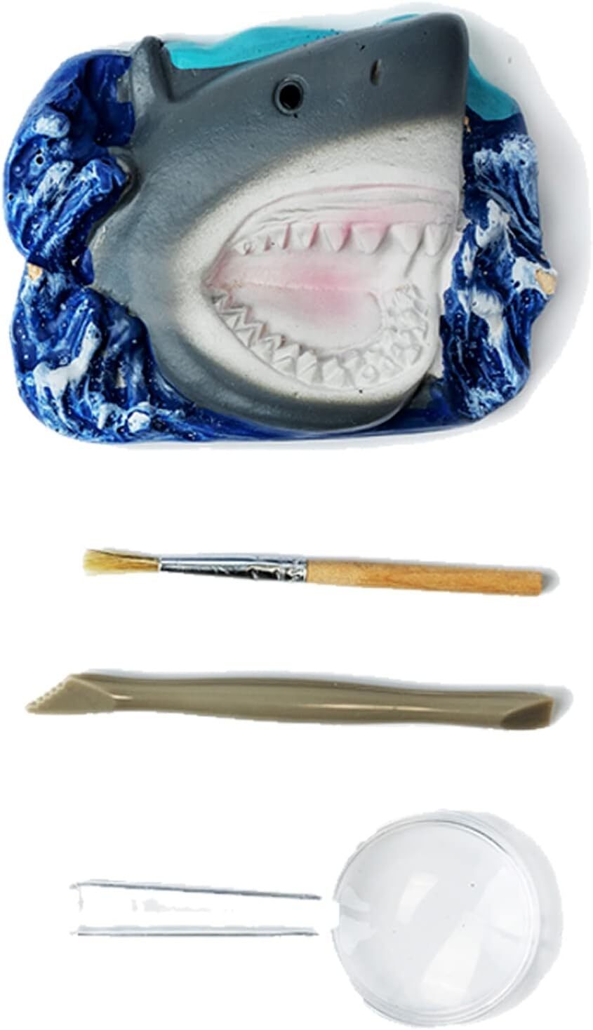 National Geographic Shark Tooth Dig Kit - Fascinating Excavation Kits ...