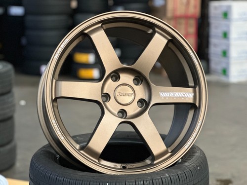 New 18x9.5 ET44 5x120 AOW TE37 SAGA S Plus BRONZE Wheel CIVIC TYPE R ...