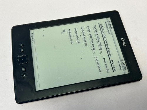 Amazon Kindle 5th Generation D01100 2Gb WiFI Black - Tablet EReader ...
