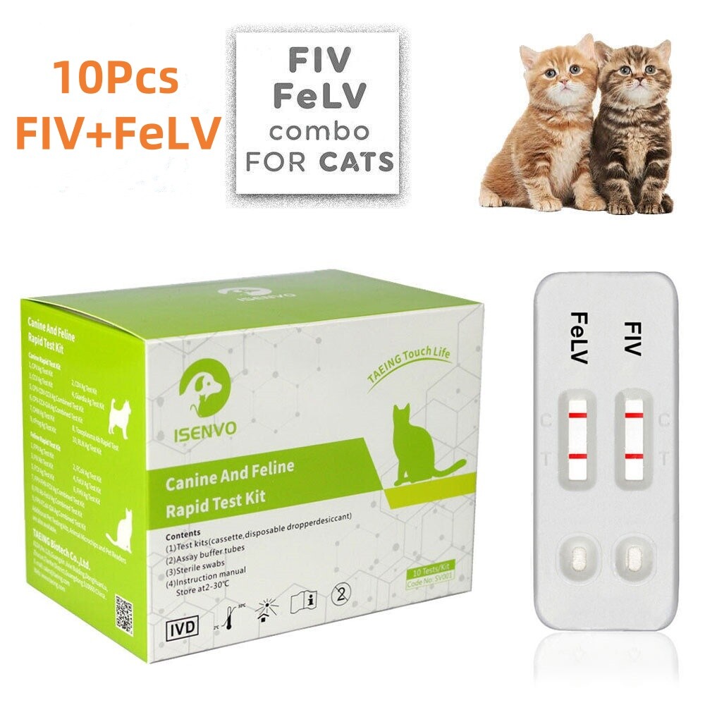 Feline Dna Cat Double Test Kit – Feline Immunodeficiency (FIV ...