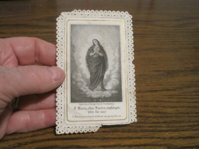 Holy Cards - Gilded Holy Card 1930S
