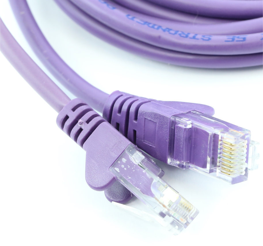 Ethernet Network Cable RJ45 Internet LAN Patch LEAD Cat5e Snagless ...