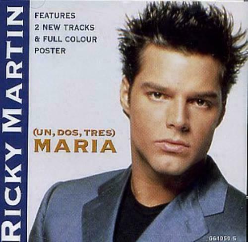 Ricky Martin - Maria Part 2 UK Ltd Edition 1997 CD Single With Poster ...