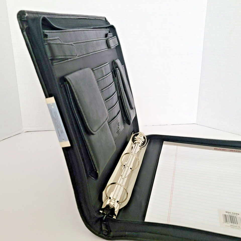 Day Runner Classic 2006 e-Binder Edition Black Zip Close 3 Ring Inserts ...