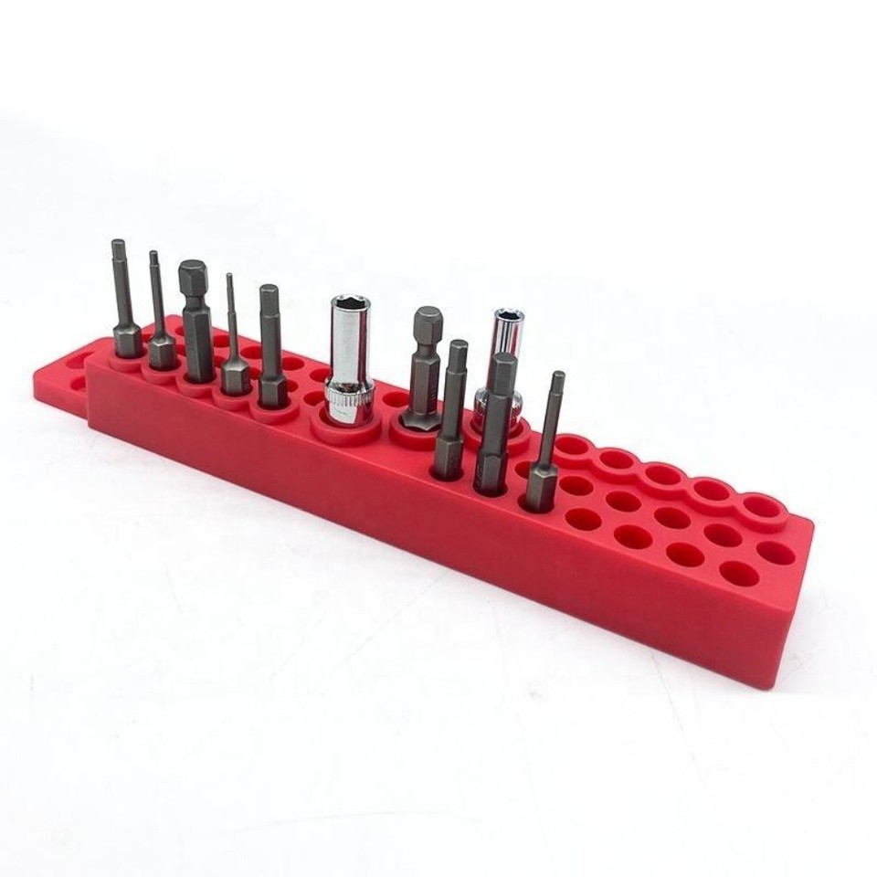 Magnetic Bit Holder Tool Storage Rack Strong Magnetic Hold 39-slot ...