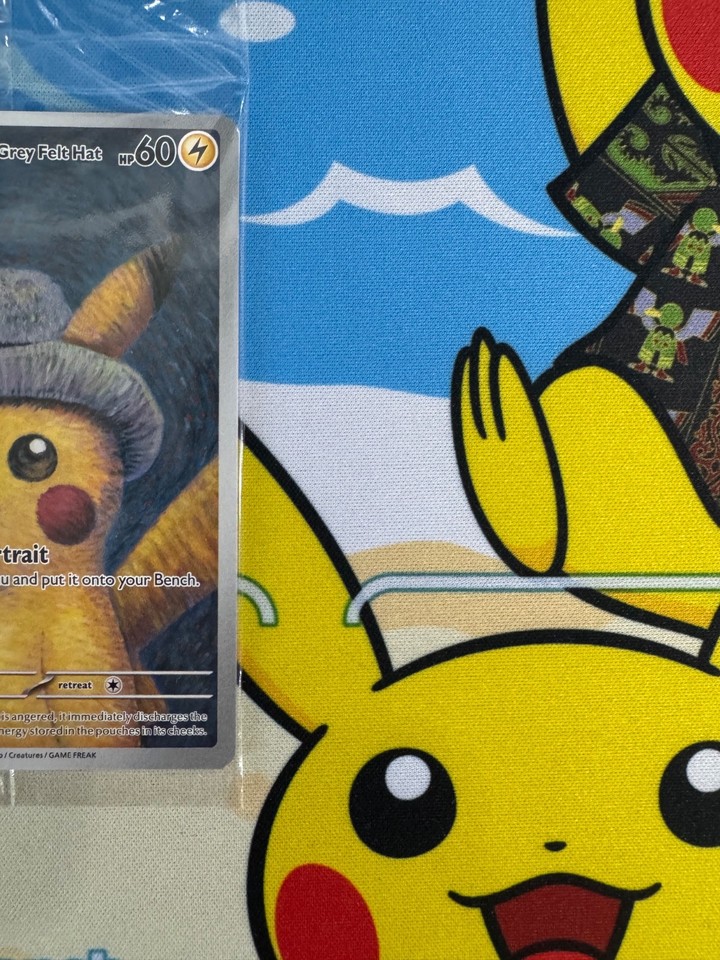Sealed - Pikachu with Grey Felt Hat 085 Sv: Scarlet & Violet Promo ...