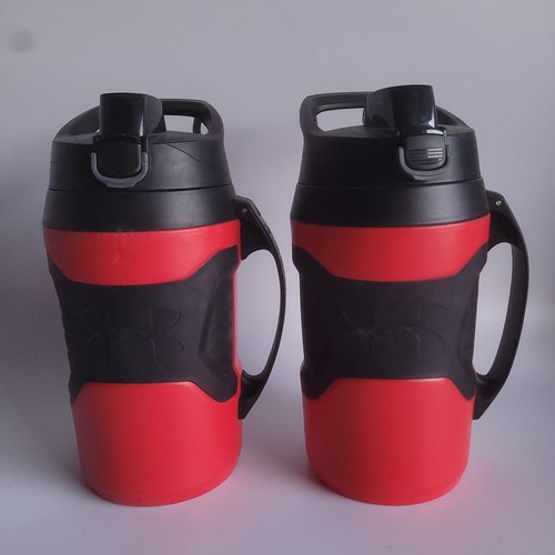 Under Armour 64oz Playmaker Jug Insulated Water Bottle w/ Handle Red ...