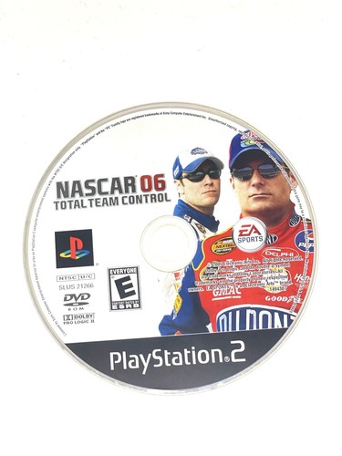 NASCAR 06: Total Team Control Playstation 2 PS2 Video Game Disc Only ...
