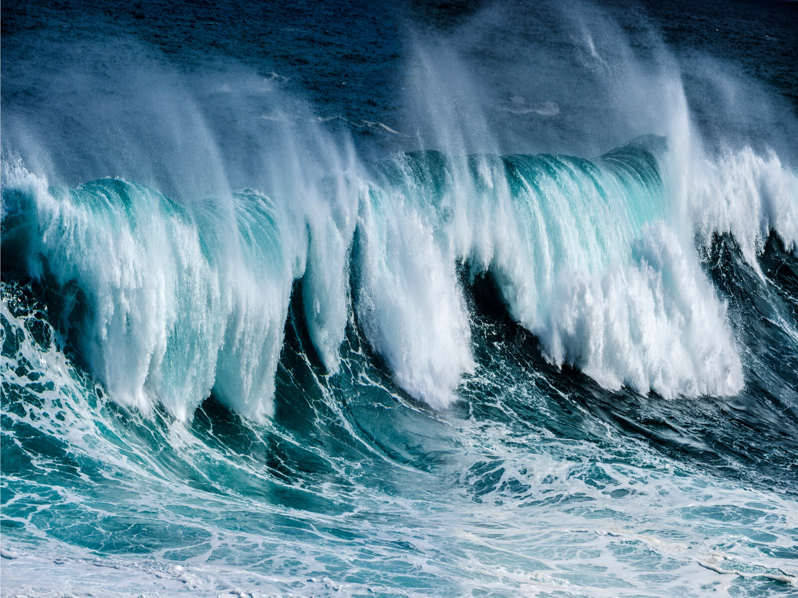Big Sea Wave 5mm thick Plastic Poster Ready to Hang 60x45cm | eBay