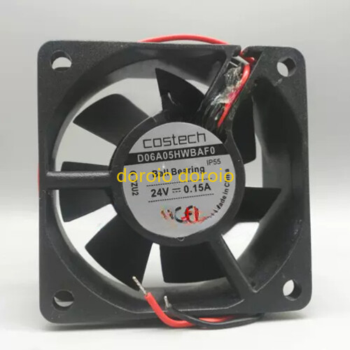 1 pcs Costech D06A05HWBAF0 24V 0.15A 6CM 6025 IP55 fully waterproof cooling fan | eBay