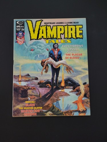 Vampire Tales #10 (1975) Morbius! Blade! Bronze Age Marvel Comics | eBay