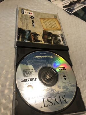 Myst (Panasonic 3DO, 1995) Sunsoft Disc + Case + Manual | eBay
