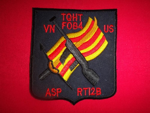 Vietnam Guerre Patch États-unis 5th Forces Spéciales Groupe FOB-4 Rt ...