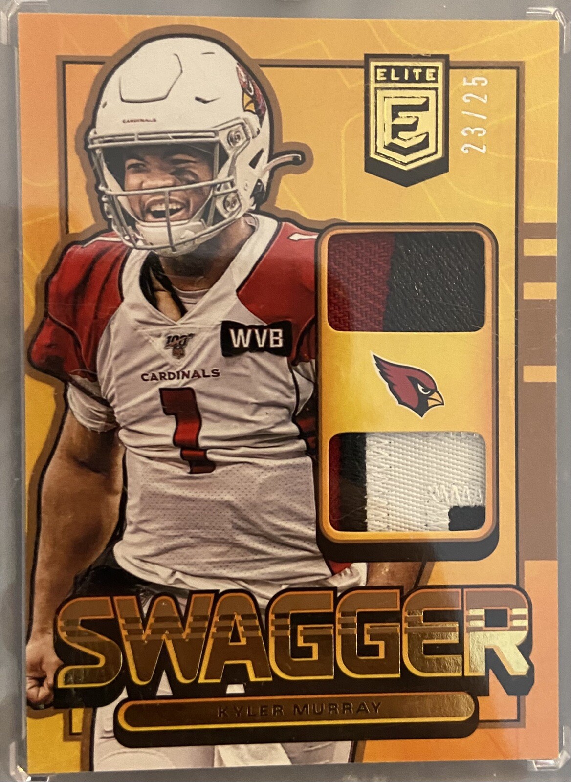 2020 Elite FOTL SWAGGER Kyler Murray GOLD 23/25, Jersey Relic, GEM? | eBay
