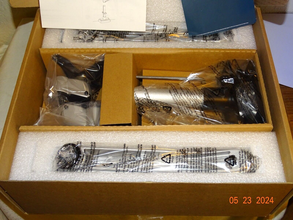 VARIDESK Vari Dual-Monitor Arm 48003 Full-Motion - New in Open Box ...