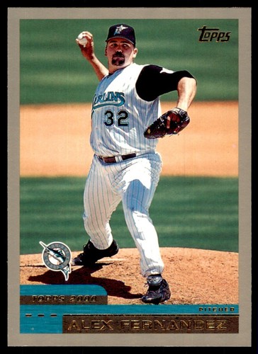 2000 Topps Alex Fernandez Baseball Card Florida Marlins #110 | eBay