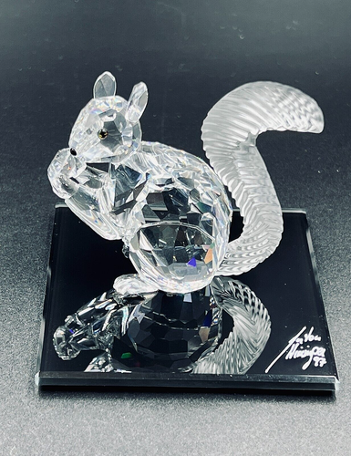 SWAROVSKI SCS CRYSTAL 10TH ANNIVERSARY SQUIRREL 7400 097 001, MIB ...