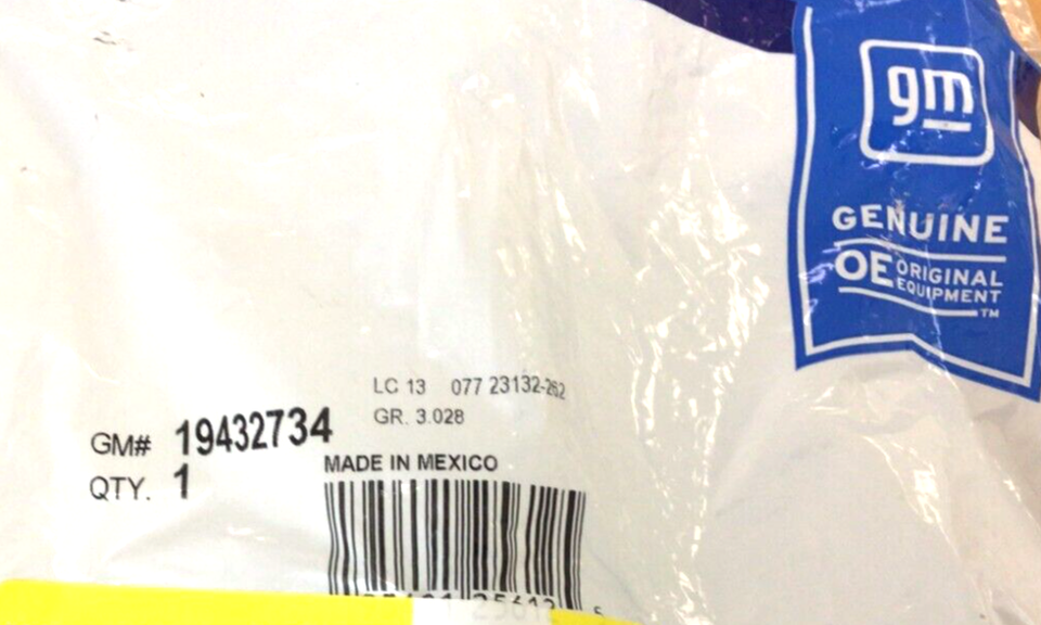 Chevrolet Impala Malibu HHR Pontiac G6 yellow Flex Fuel Gas Cap new OEM ...