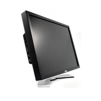 Dell UltraSharp 2407WFPB 24” LCD Monitor USB HUB VGA DVI 1920x1200 16: ...