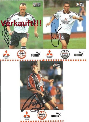 Thorsten Flick - Timo Reuter - Eintracht Frankfurt - Autogramm - Bitte ...