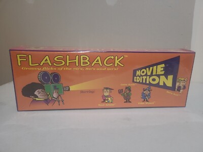 Flashback Game Movie Edition 70's 80's 90's Flicks 3200 Questions NEW ...