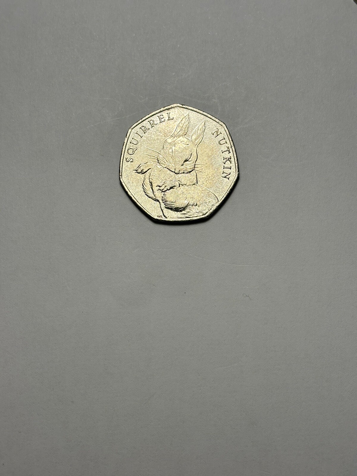 Squirrel Nutkin 2016 50p in circulated condition BEST VALUE FREE POST ...