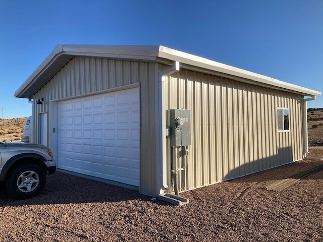 24x24 Steel Building SIMPSON Metal Garage Storage Shop Building Kit | eBay