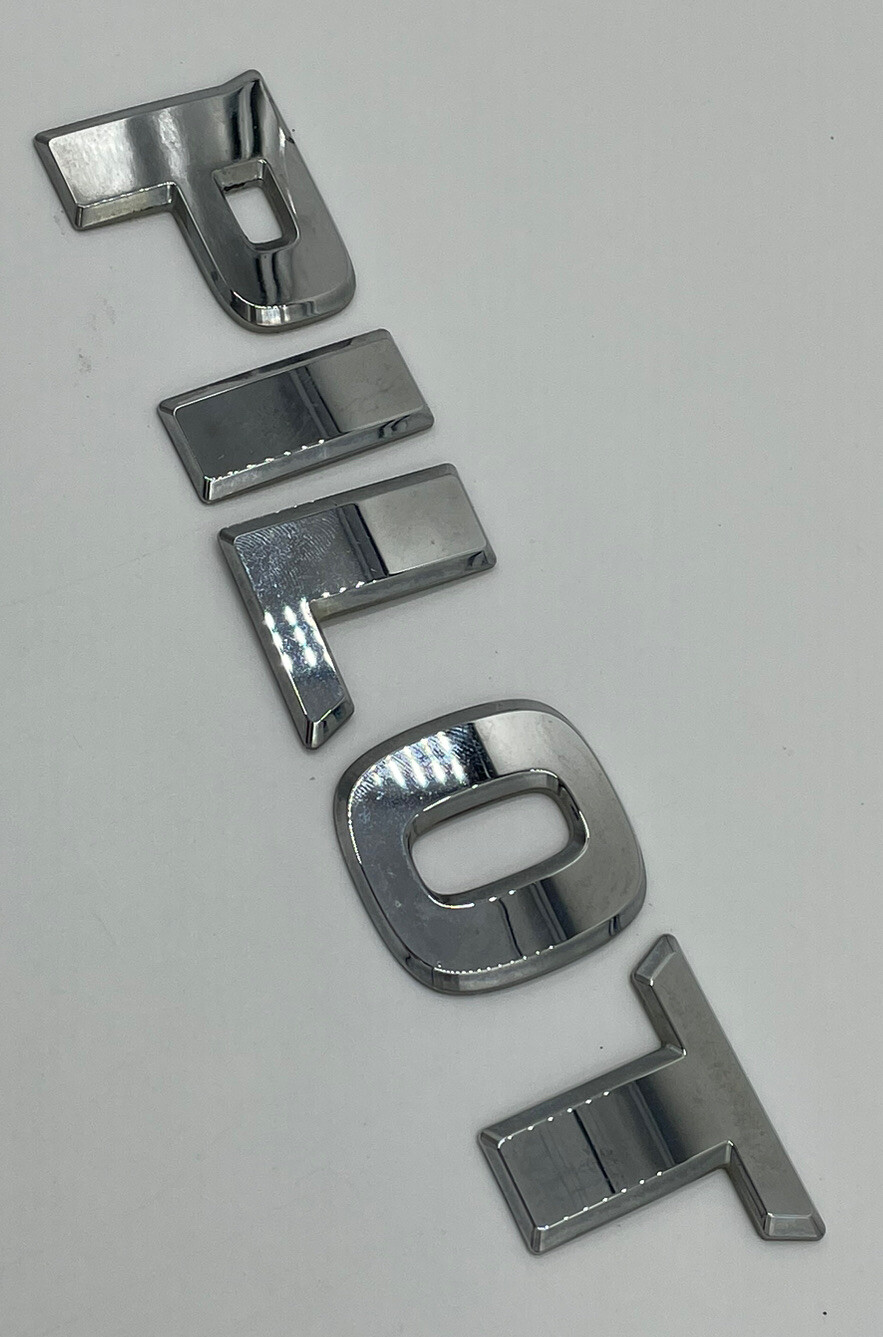 09 10 11 12 13 14 15 HONDA PILOT REAR TRUNK TAIL GATE LOGO EMBLEM BADGE ...