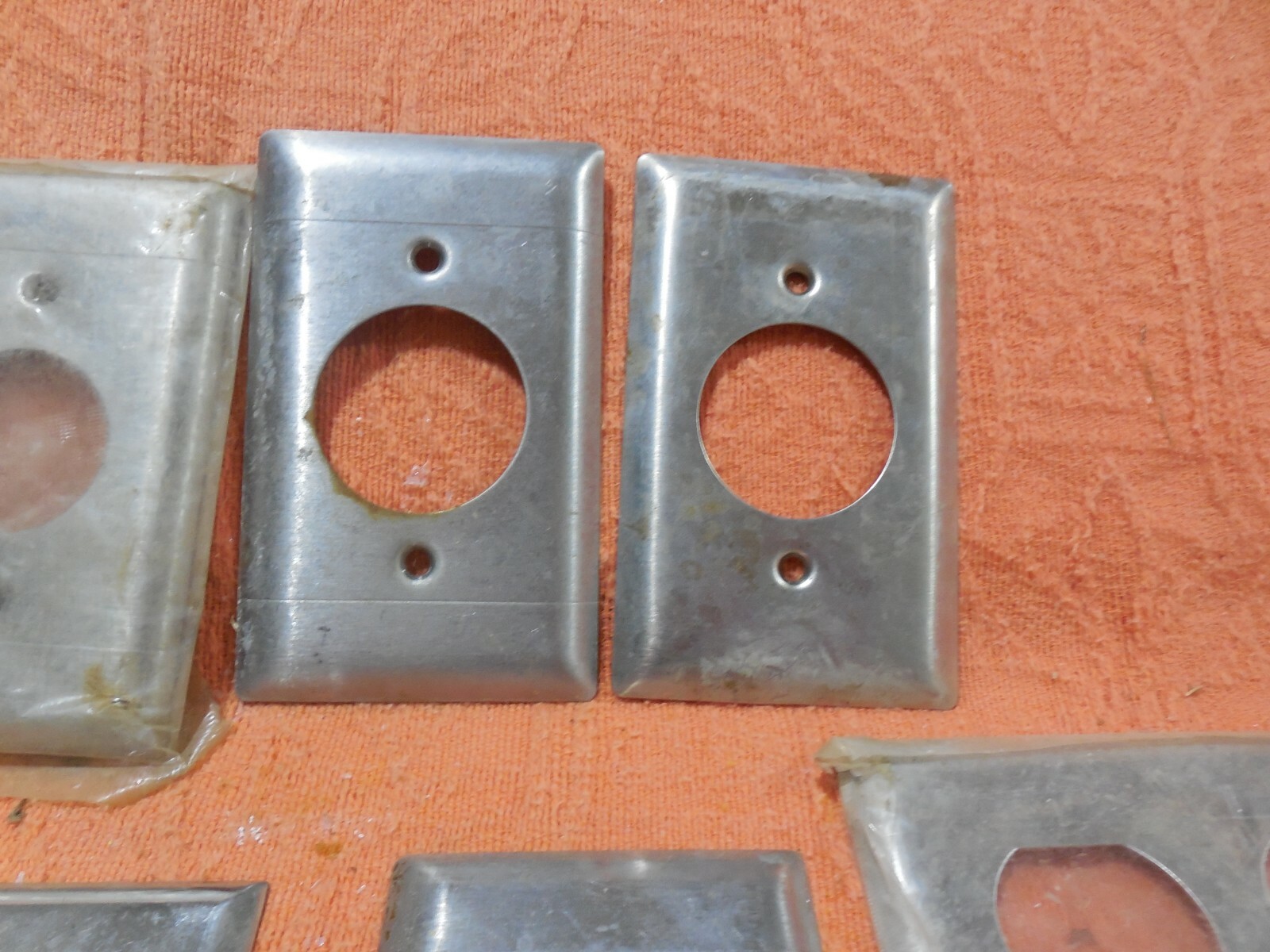 (10) Light Switch Duplex Blank Conduit Wall Plate Outlet Covers not all ...