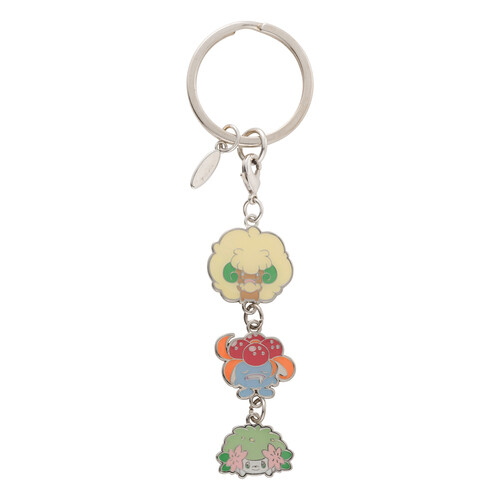 Pokemon Center Transform Ditto Triple Metal Charm Whimsicott Gloom ...