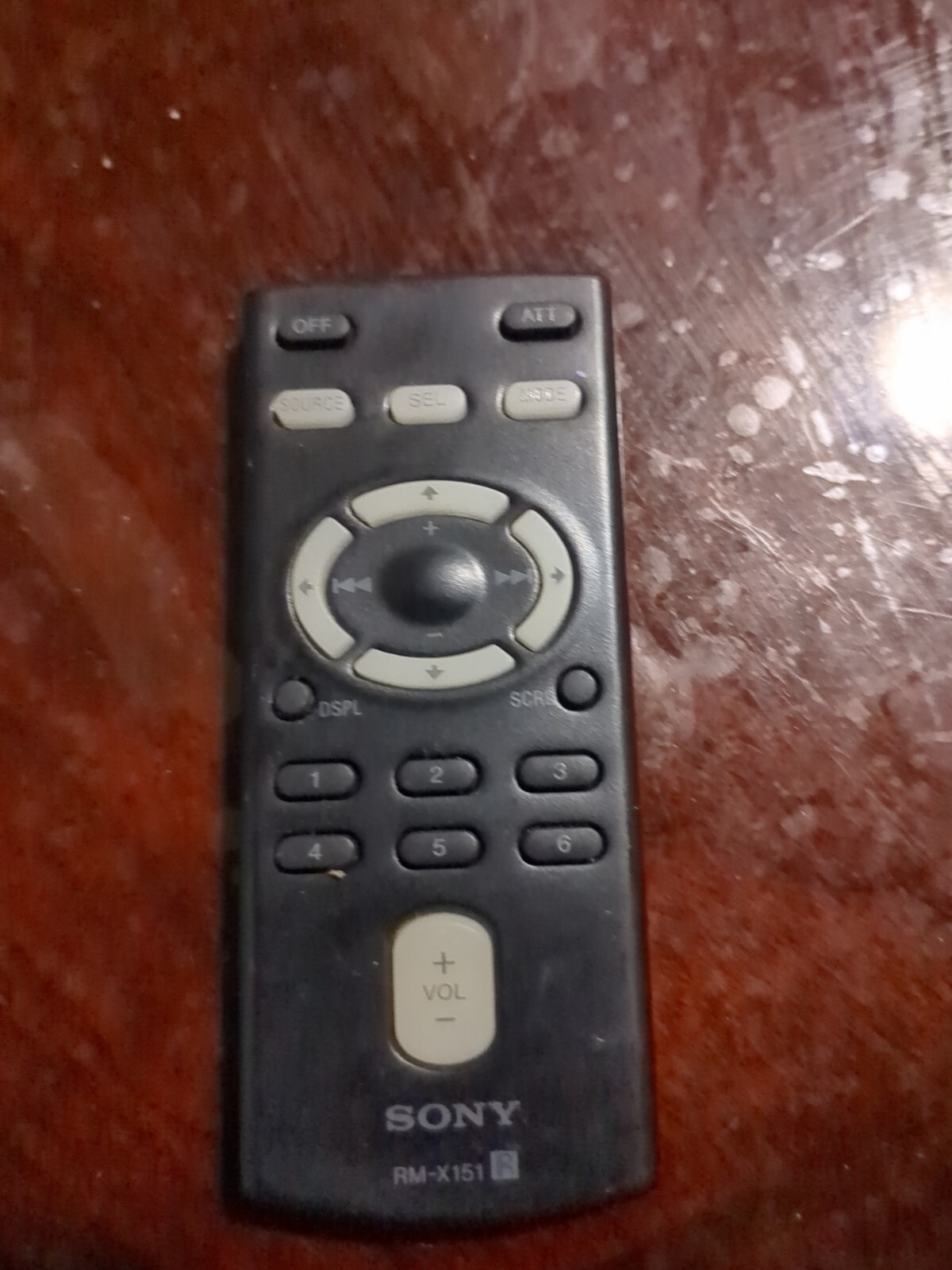 NEW Car CD Remote RM-X151 FOR SONY CDX-F5000 CDX-F5005X CDX-F50M CDX ...