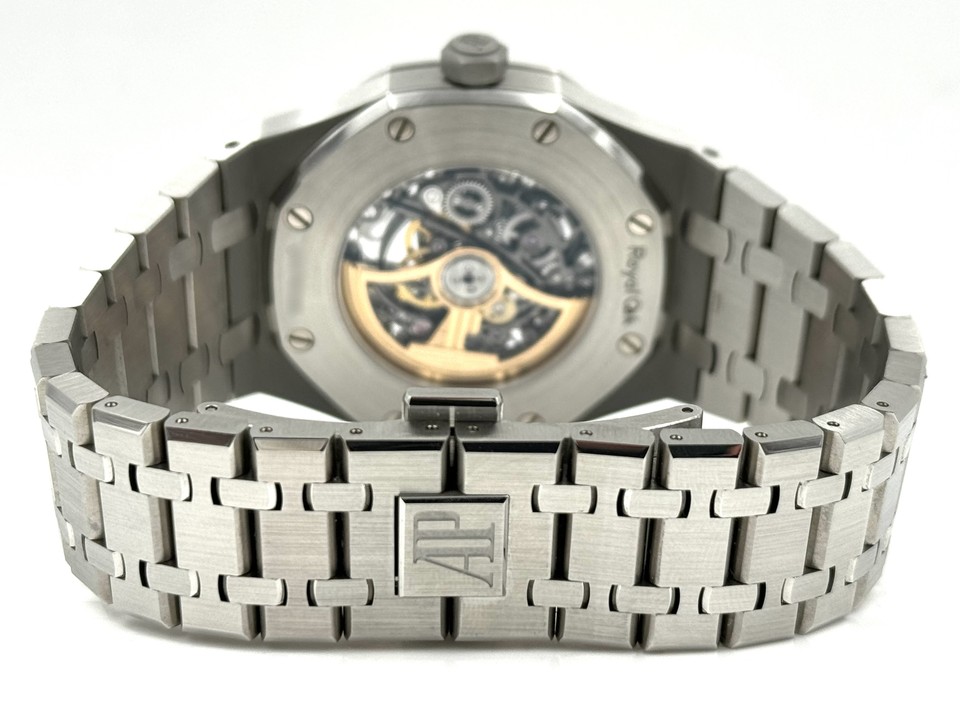 Audemars Piguet Royal Oak 41mm Open Work Stainless Steel 15407ST Box ...