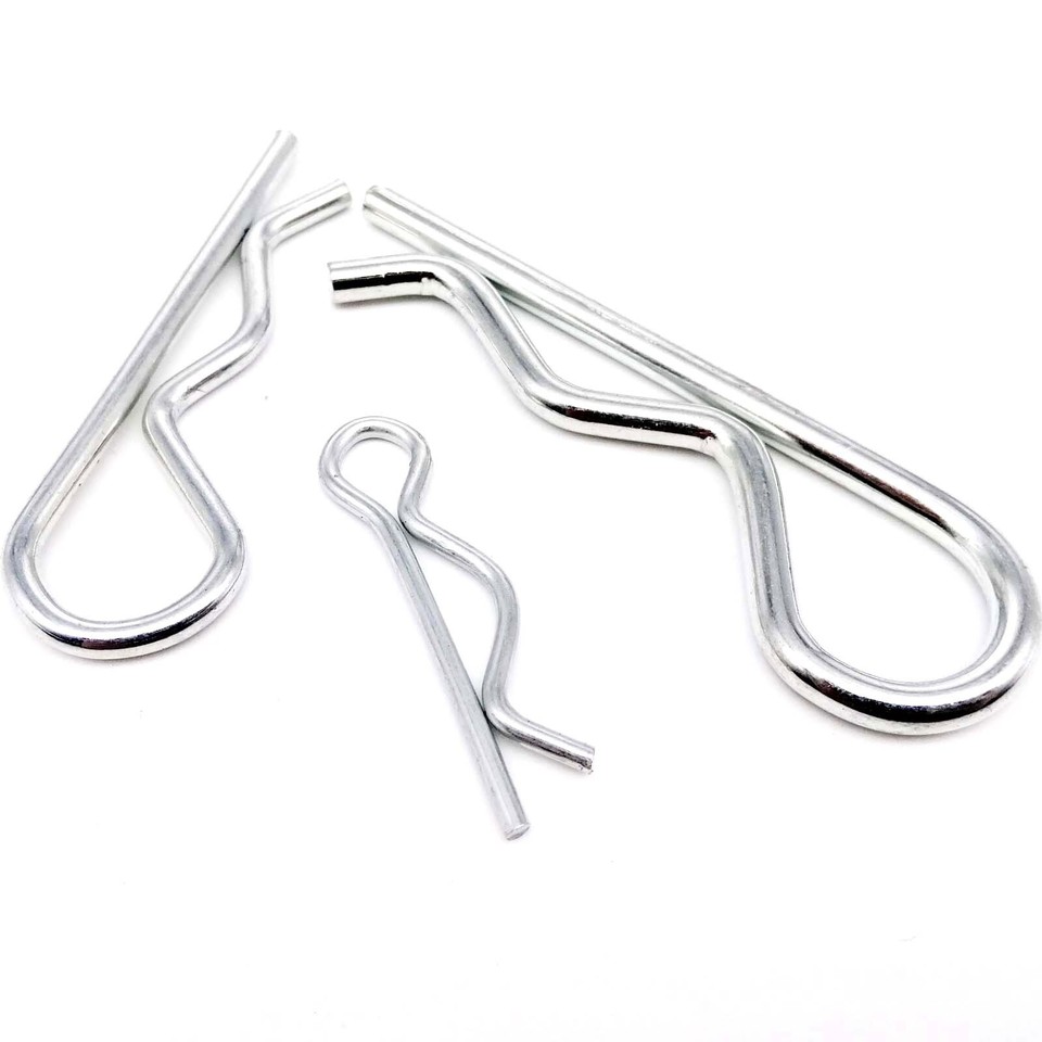 1/10pcs M1-M7 Steel R Type Spring Cotter Pin Wave Shape Split Clip ...