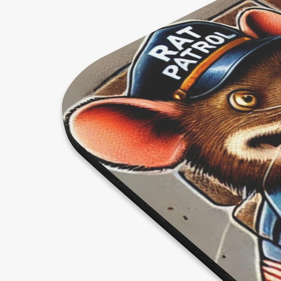 Rectangle Mouse Pad, pest control technician rat trapping human, rodent ...