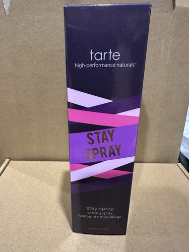 TARTE STAY SPRAY SETTING SPRAY 120 ML/4 FL OZ NEW IN BOX | eBay