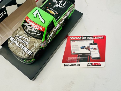 KYLE BUSCH HAND SIGNED 2024 TEAM REALTREE TEXAS WIN 1/24 NASCAR TRUCK ...