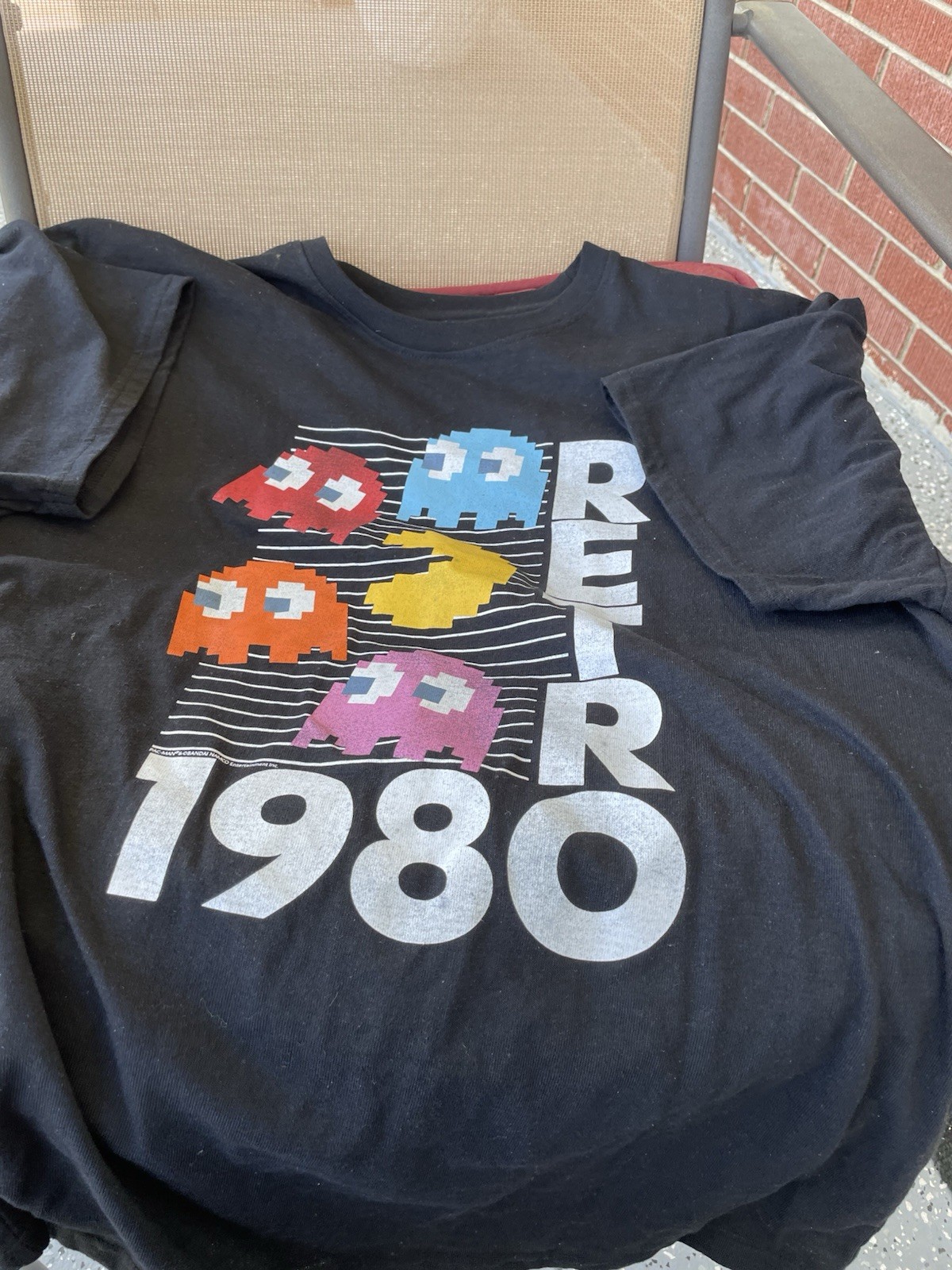 Vintage PAC Man 1980’s Pac-Man Fever Graphic Faded T … - Gem