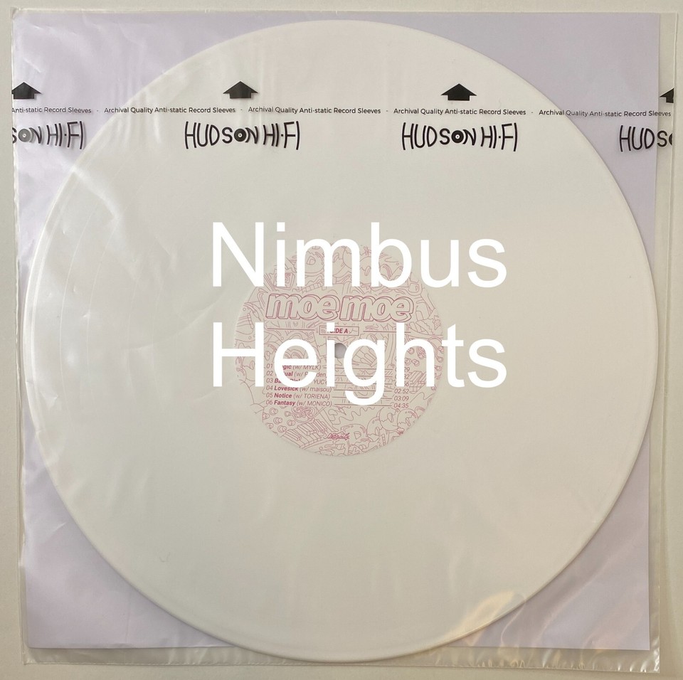 Moe Shop - Moe Moe Vinyl Record White Future Funk Vaporwave 2018 1st ...