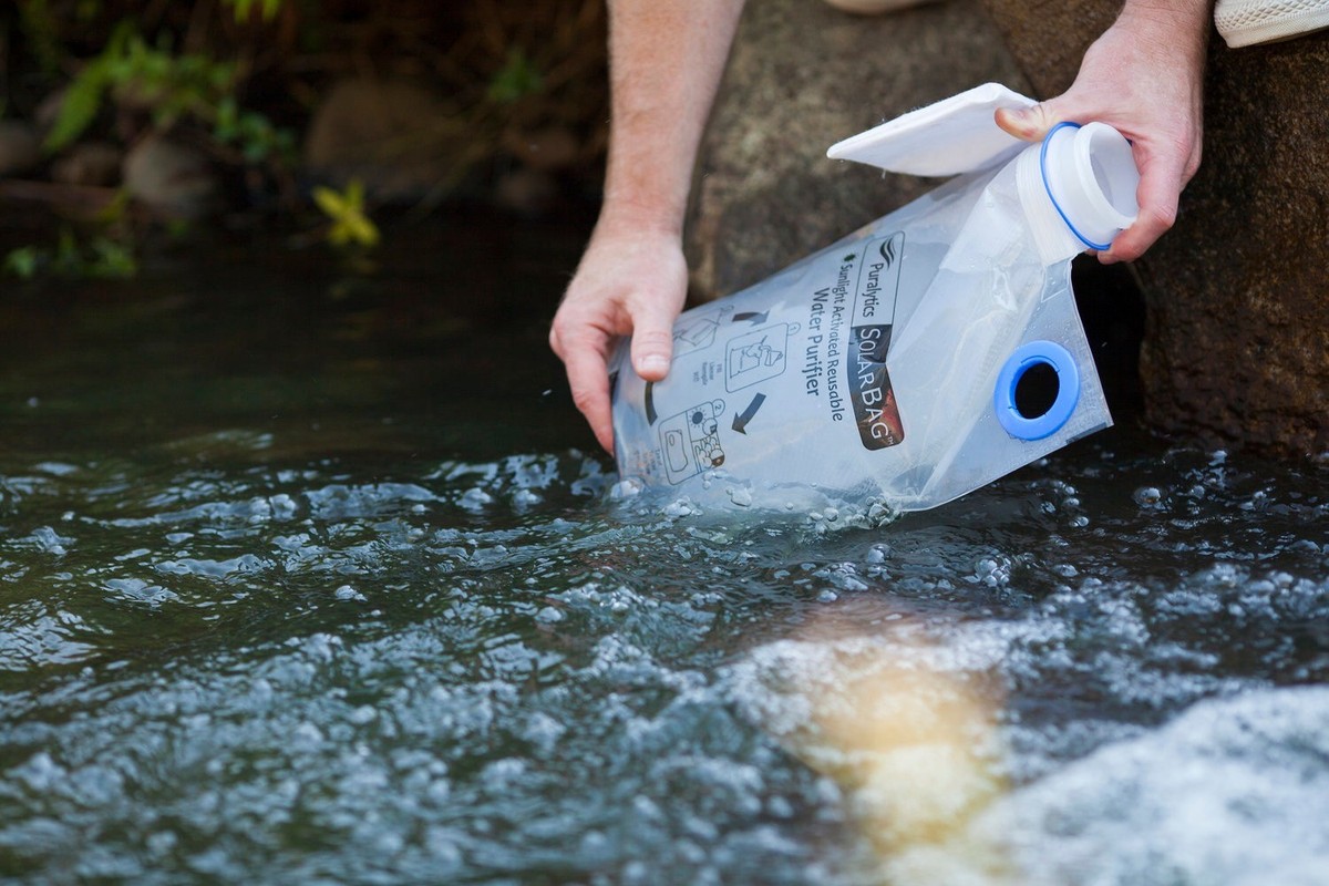 Solar Bag Water Purifier Portable Water Purification System With Solar