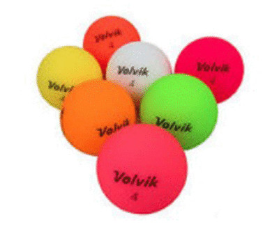 24 Golf Balls- Volvik Vivid Matte Multi Color Mix AAAA | eBay