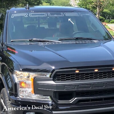 2016-2024 OEM Roush Windshield Decal Banner Fits Roush Trucks NEW ...