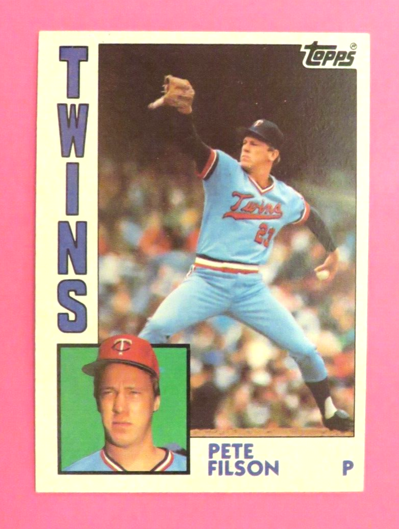 1984 Topps, Minnesota Twins - PETE FILSON | eBay