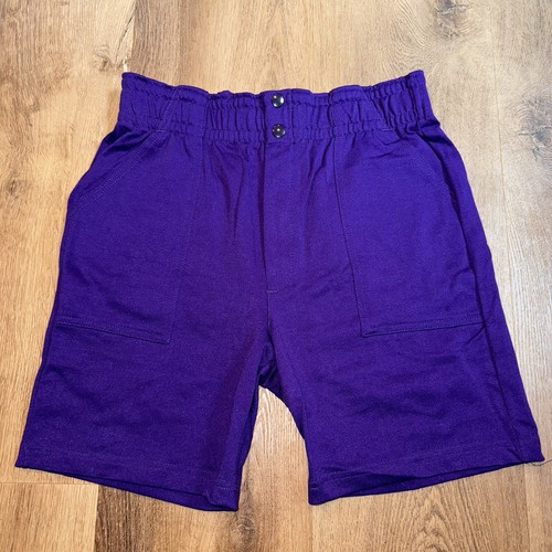 Vintage Letrell Coach Shorts Mens Large Gym Football Softball Purple ...