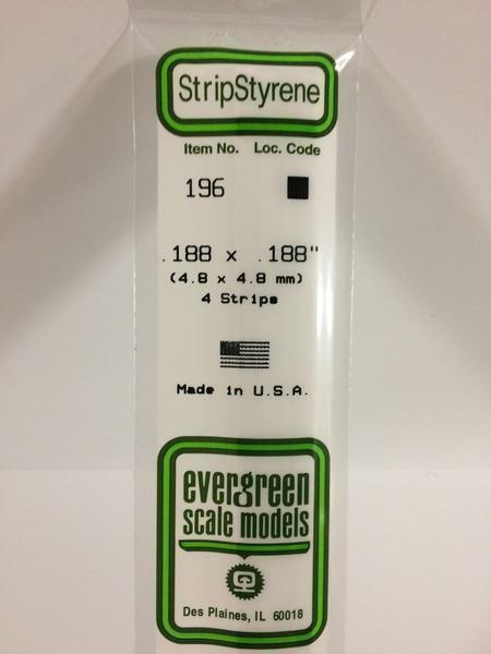 Evergreen Scale Models Styrene Plastic Strip Tubes Angles Rods Scratch ...