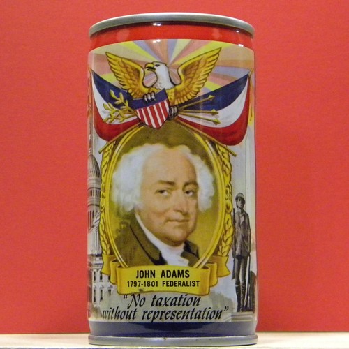 Falstaff Beer John Adams 12 ounce Can Banners not Flags 6 Locations 503 ...