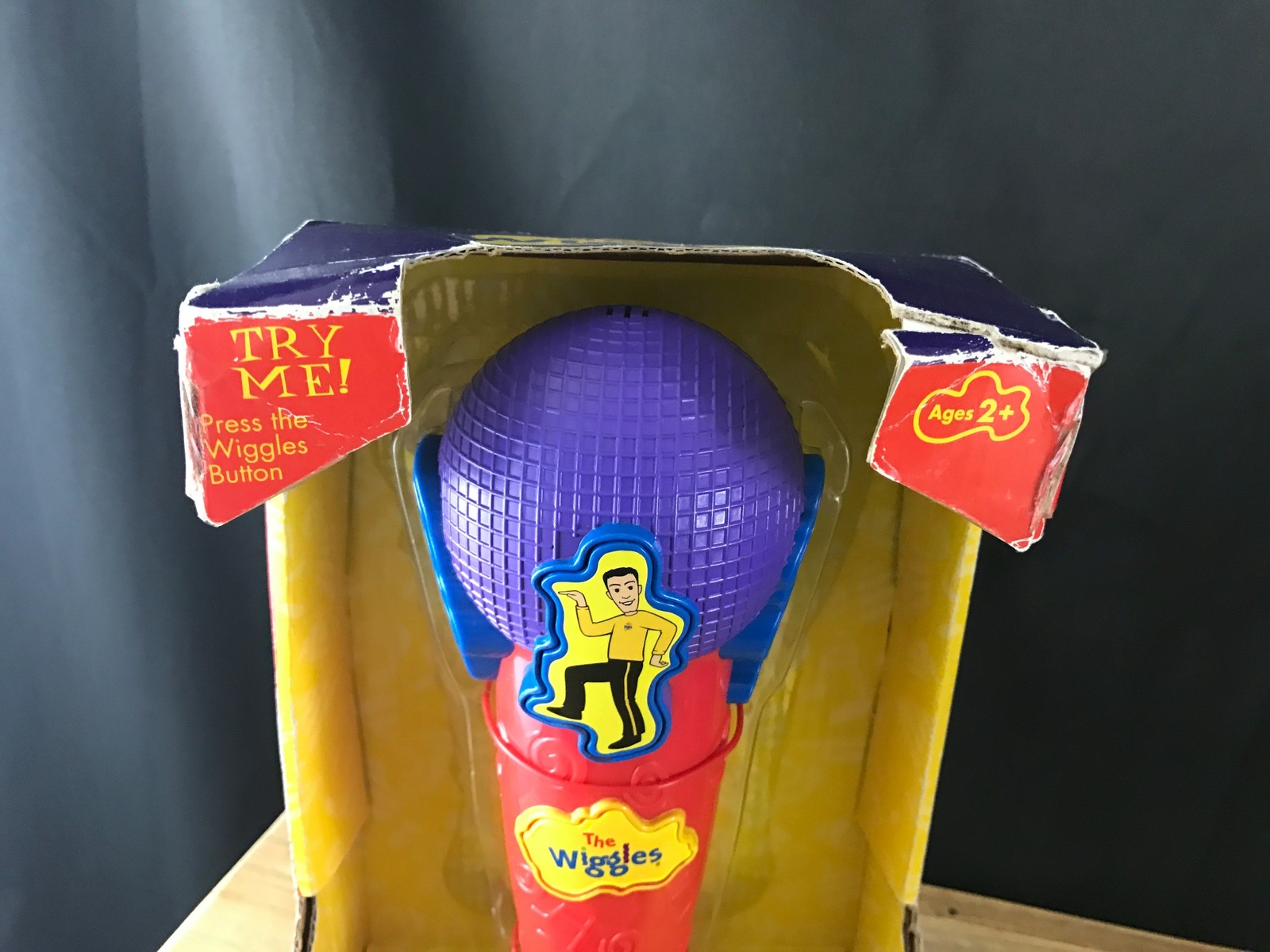 2003 RARE HTF NIB THE WIGGLES SING WITH ME MICROPHONE WORKING SEALED ...