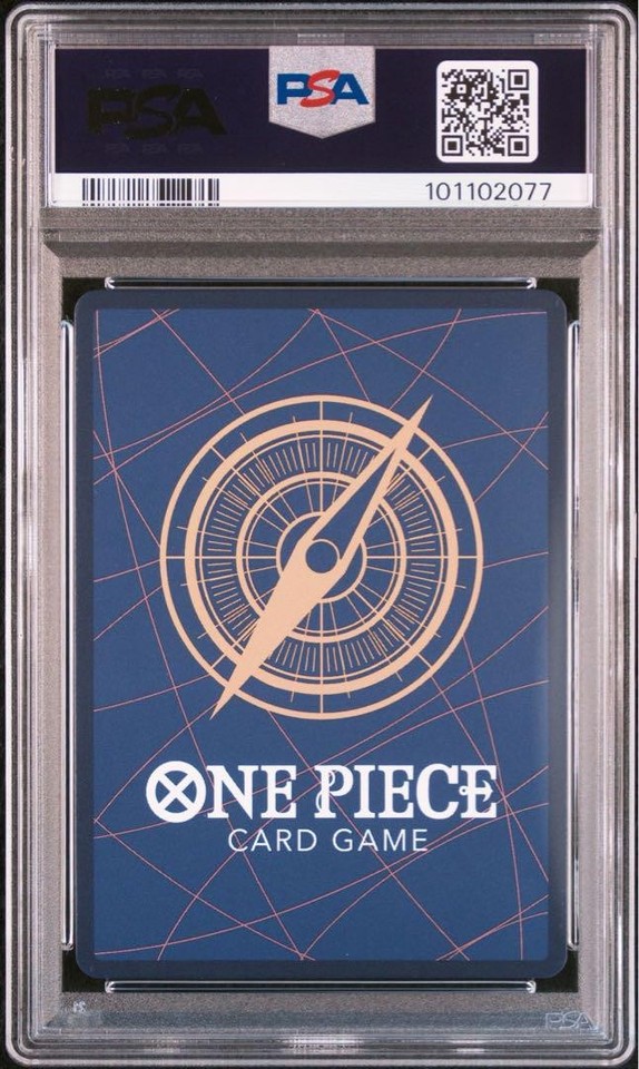 One Piece Shanks Serial Numbered Flagship Winner SEC OP01 120 PSA10 | eBay